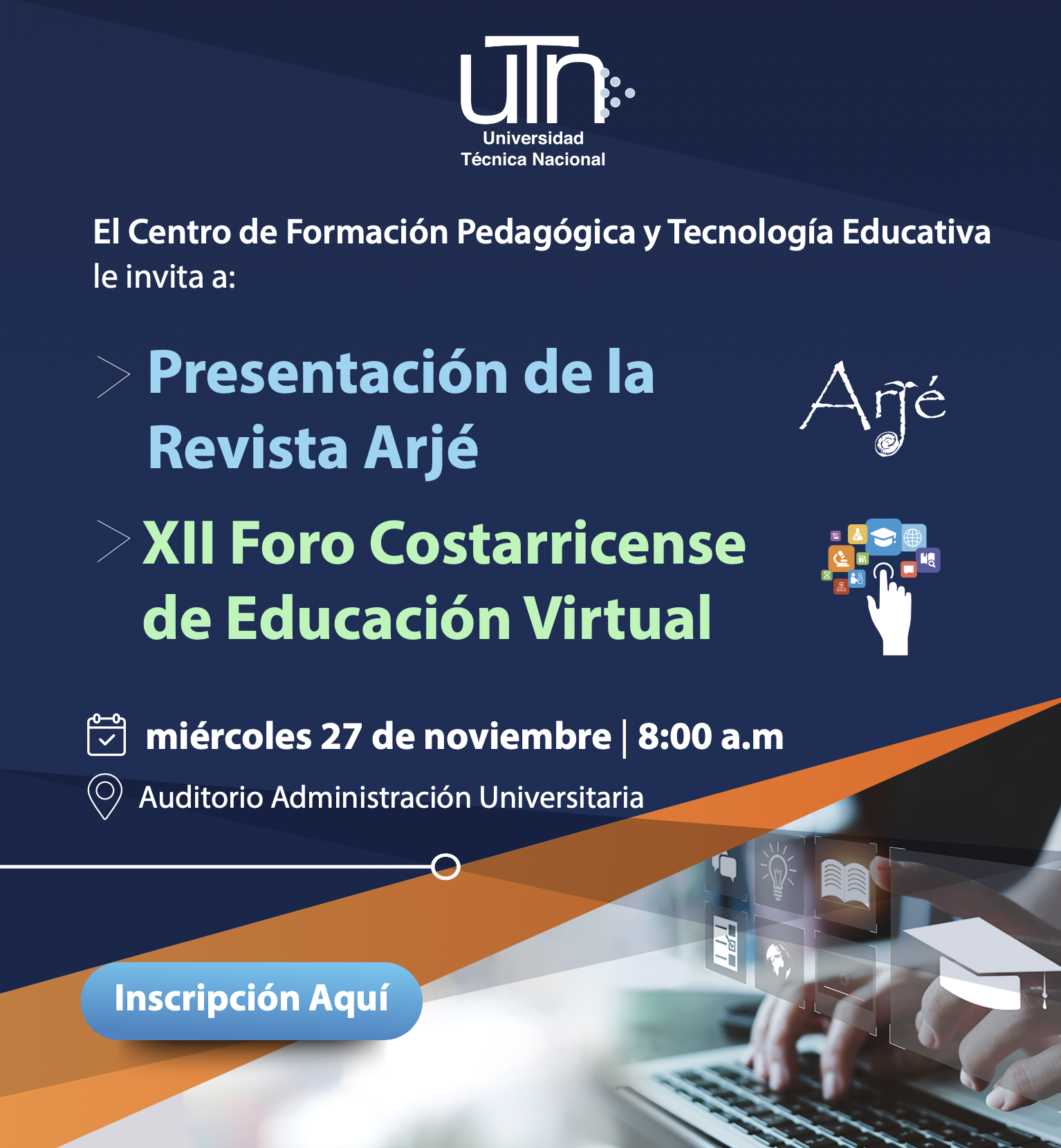 Foro Costarricense de Educacion Virtual | Universidad Técnica Nacional | Costa Rica
